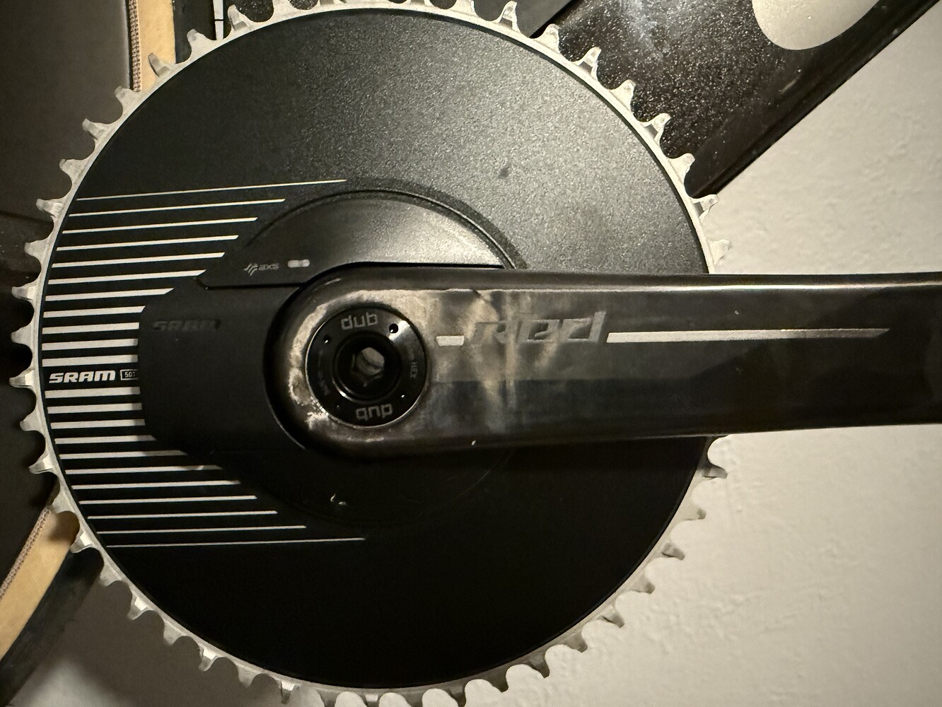 FS: SRAM Red 1 AXS E1 Crankset, 50T Aero Chainring, DUB, with power ...