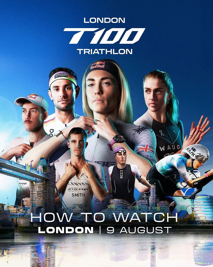 2025 T100 Triathlon World Tour London - Triathlon Forum - Slowtwitch Forum
