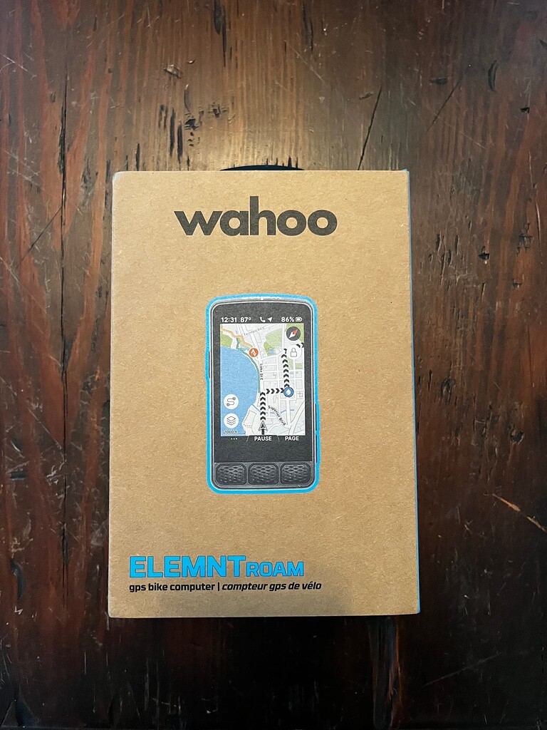 NEW - Wahoo Element Roam 3 ($350) - Classifieds - Slowtwitch Forum