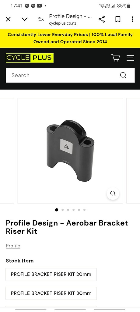 Profile Design Riser Kit - Triathlon Forum - Slowtwitch Forum