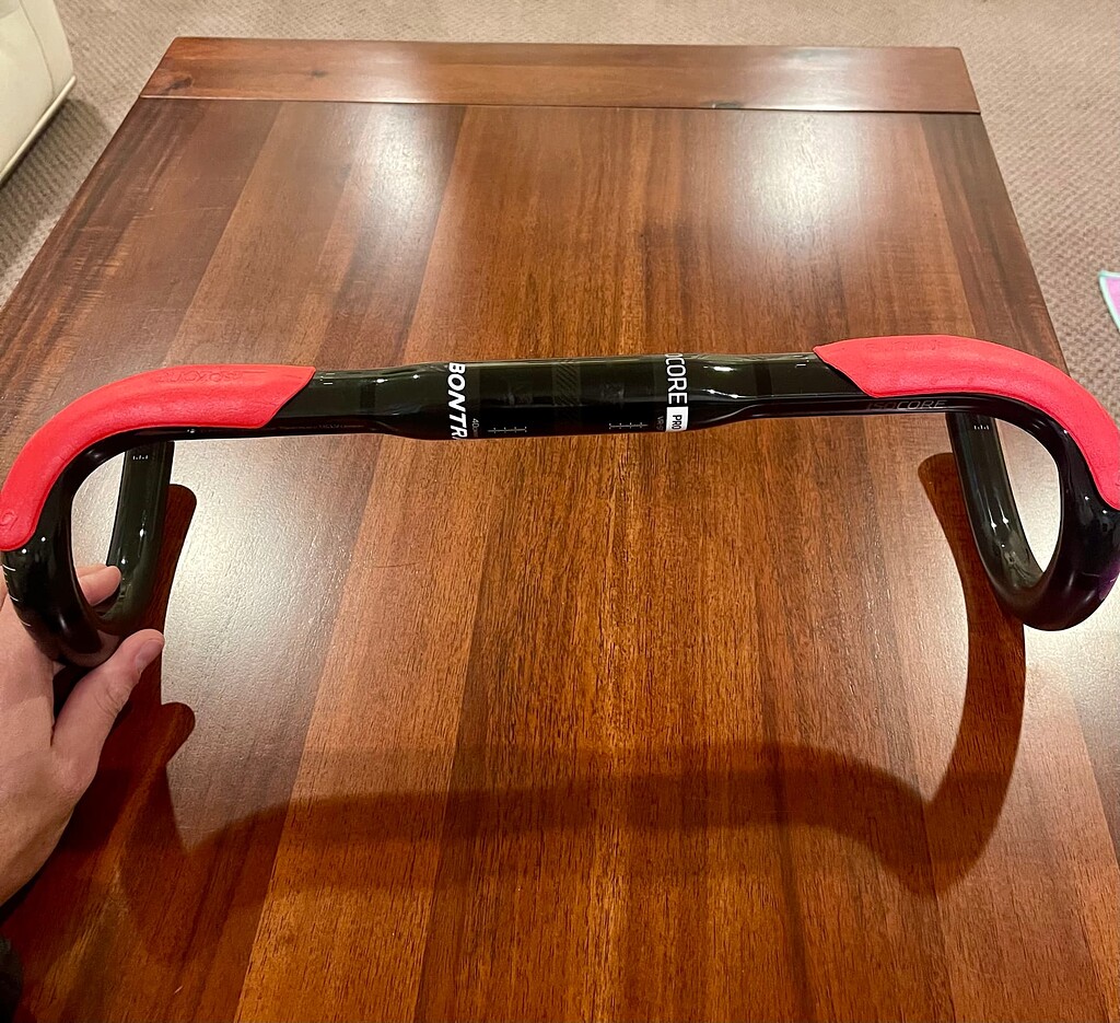 BRAND NEW Trek Bontrager Carbon Road Handlebar 40cm IsoCore Pro VR-SF ...