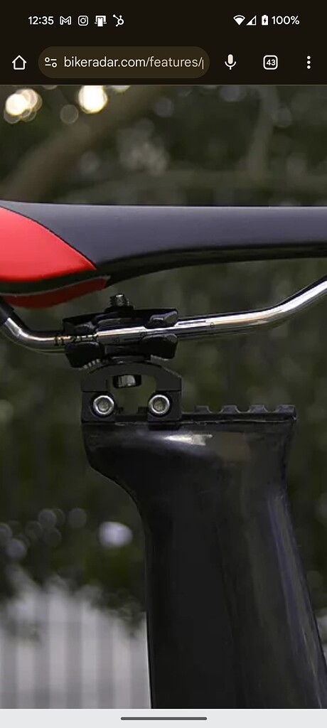 Seat clamp for Parlee TT: Help Needed - Triathlon Forum - Slowtwitch Forum