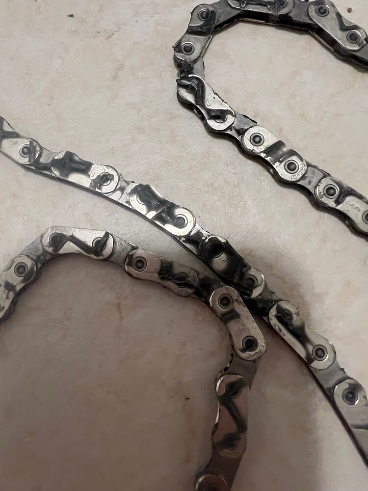 Race chain looks odd still ok? - Triathlon Forum - Slowtwitch Forum