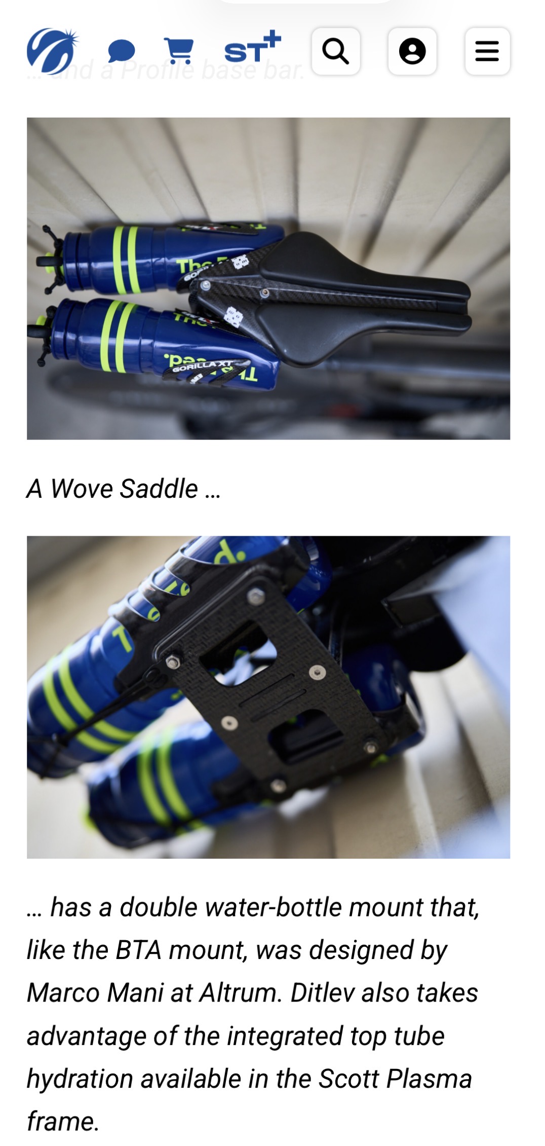 Ditlev BTS system from 70.3 WC - Triathlon Forum - Slowtwitch Forum