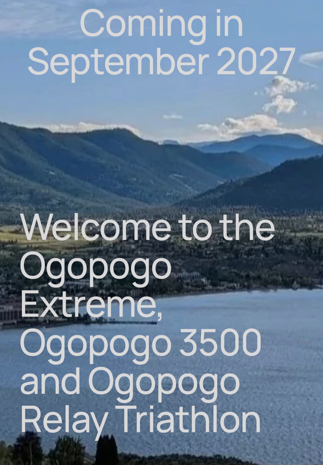 Welcome to The Ogopogo Extreme Tri Penticton - Triathlon Forum ...