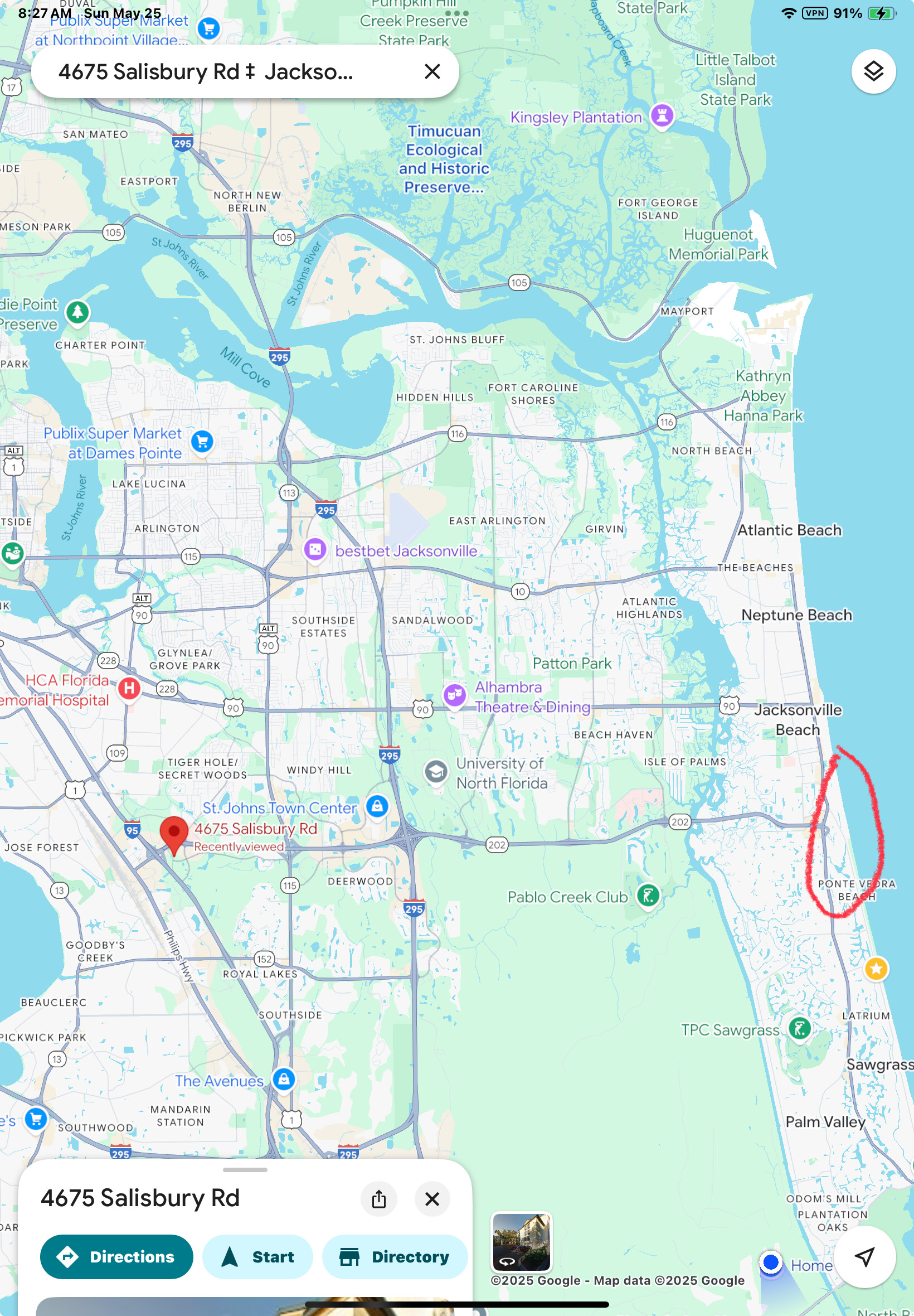 Jacksonville, FL OWS locations? - Triathlon Forum - Slowtwitch Forum