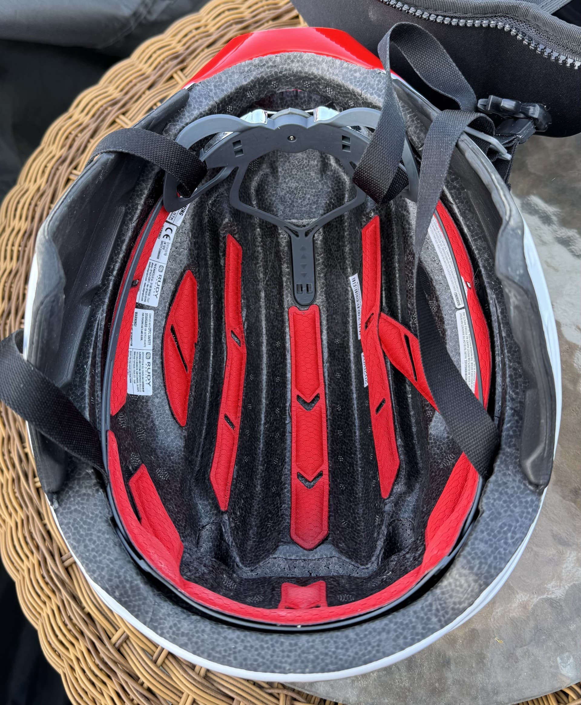 FS: Rudy Project The Wing Helmet + case : L / White/Red - Classifieds ...